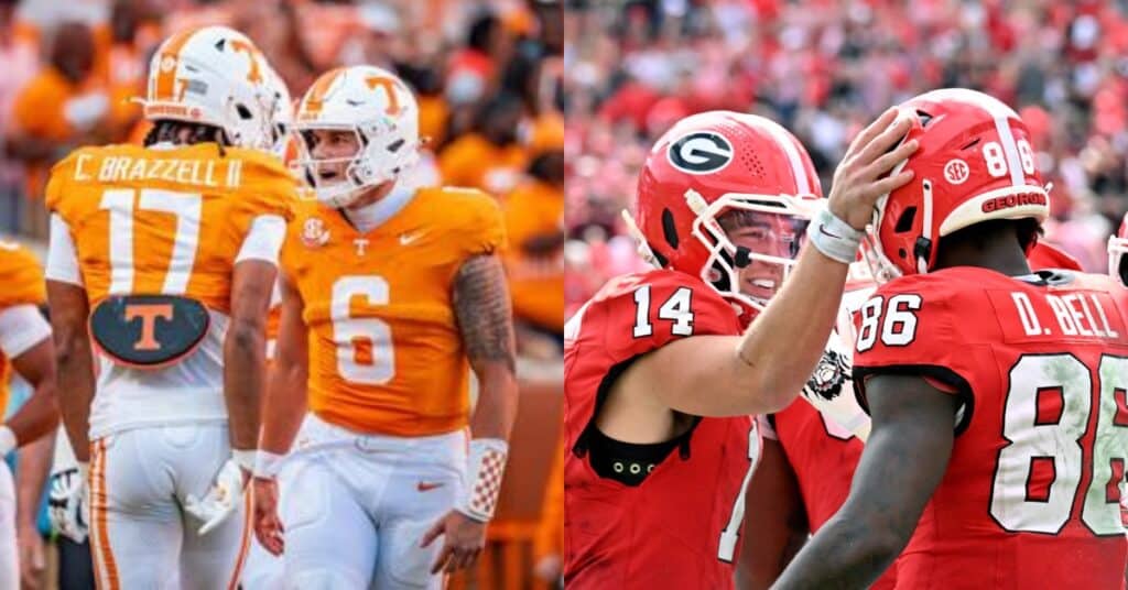 #6 Georgia vs. #15 Tennessee: SEC Game Of The Week - Campus Insiders