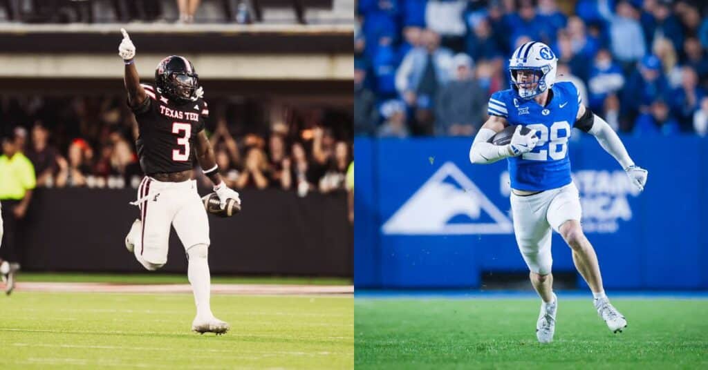 CFB Game Of The Week: #8 BYU vs. #9 Texas Tech - Campus Insiders